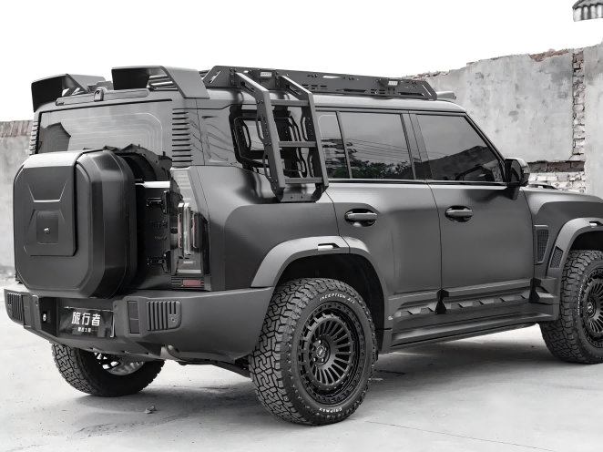 Jetour T2 Traveller Traverseo Black Knight Body Kit - Buy Jetour T2 ...