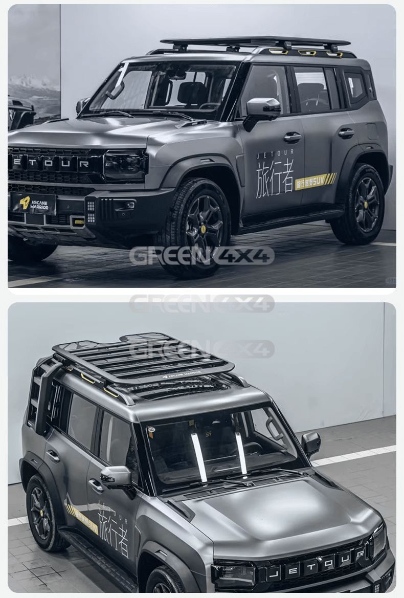 Chery Jetour Travaller Roof Rack Platform AW style Aluminum - Buy Chery ...